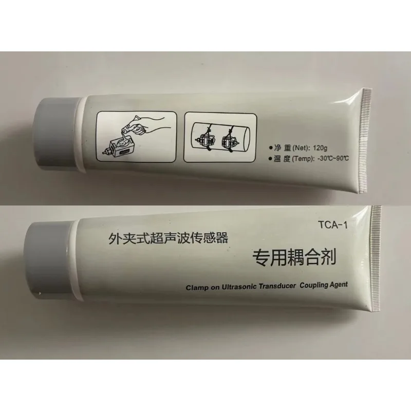 120g TZM-1 Ultrasonic Flowmeter Sensor Transducer Coupling Agent ...
