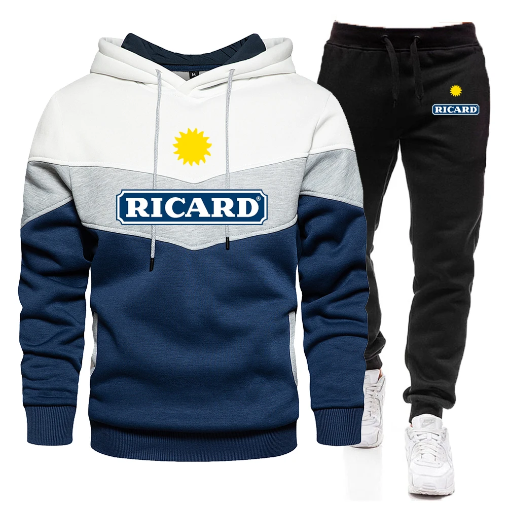 Ricard Ensemble sweat à capuche et pantalon de survêtement pour homme ...