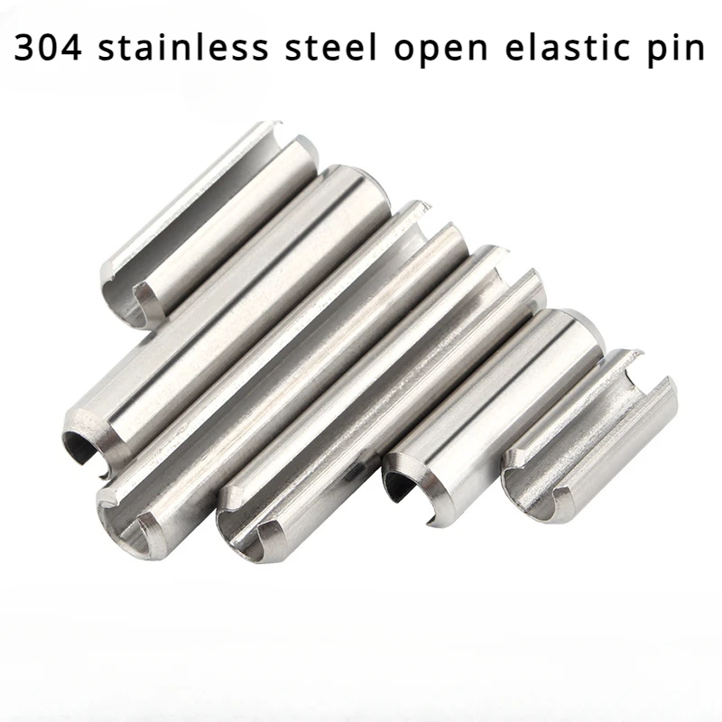 50pcs-304-stainless-steel-elastic-pin-cotter-pin-cylindrical-pin-hollow ...
