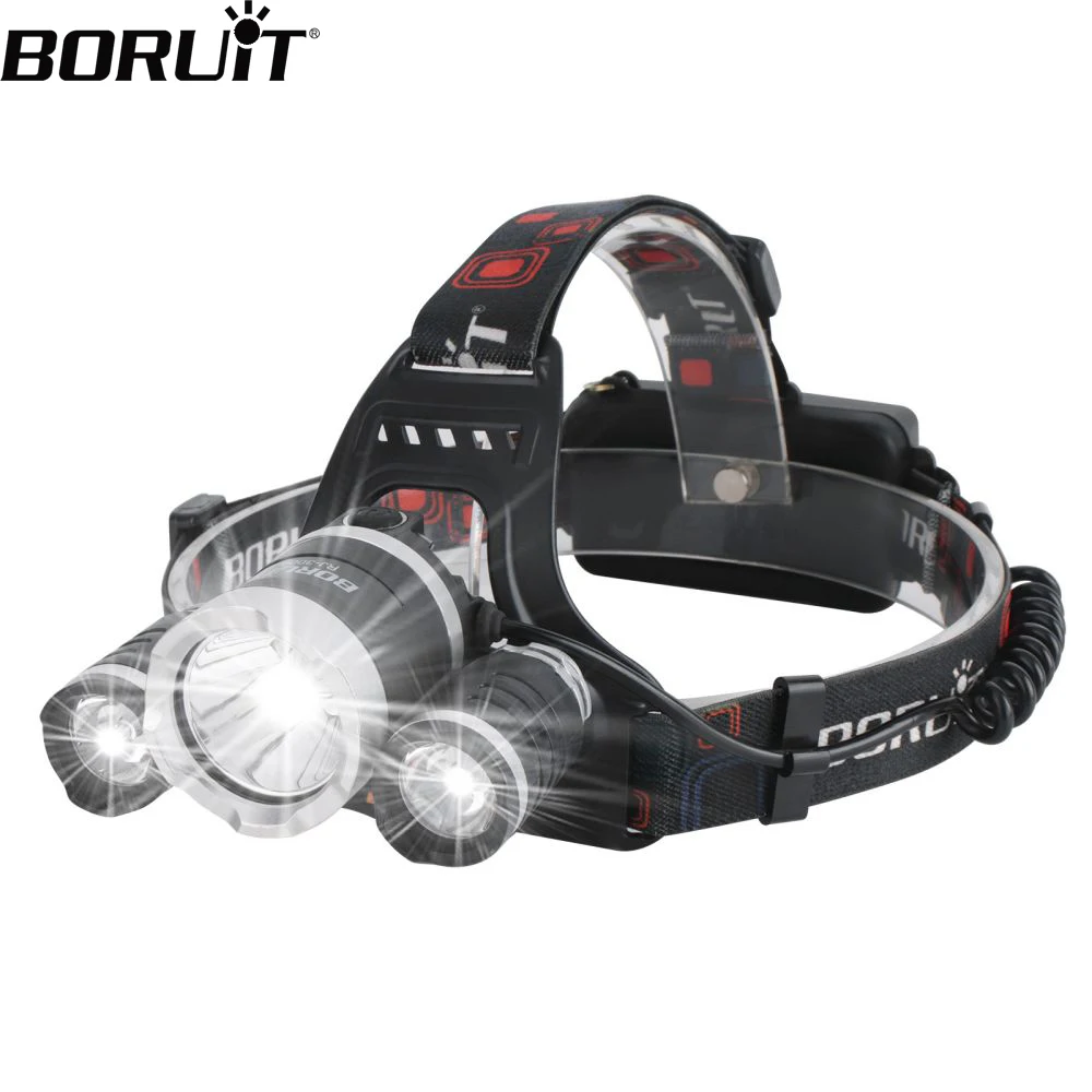 BORUiT-RJ-3000-Powerful-LED-Headlamp-3000LM-Type-C-Rechargeable ...