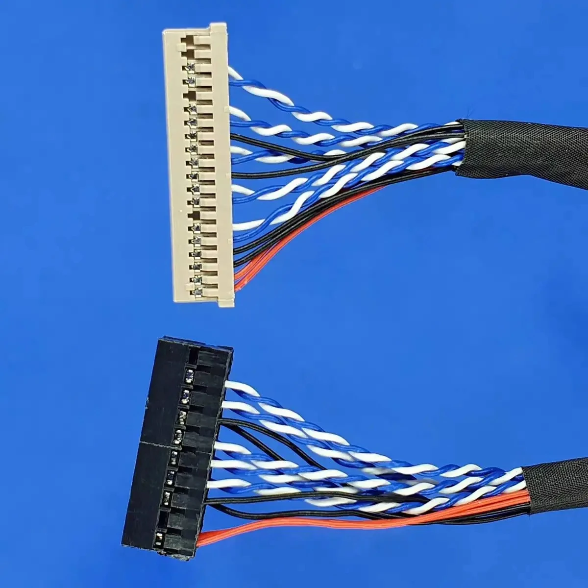 For-AC121SA02-LCD-Screen-LVDS-Cable-20Pin-8Bit-LED-Backlight-Cable-6Pin ...