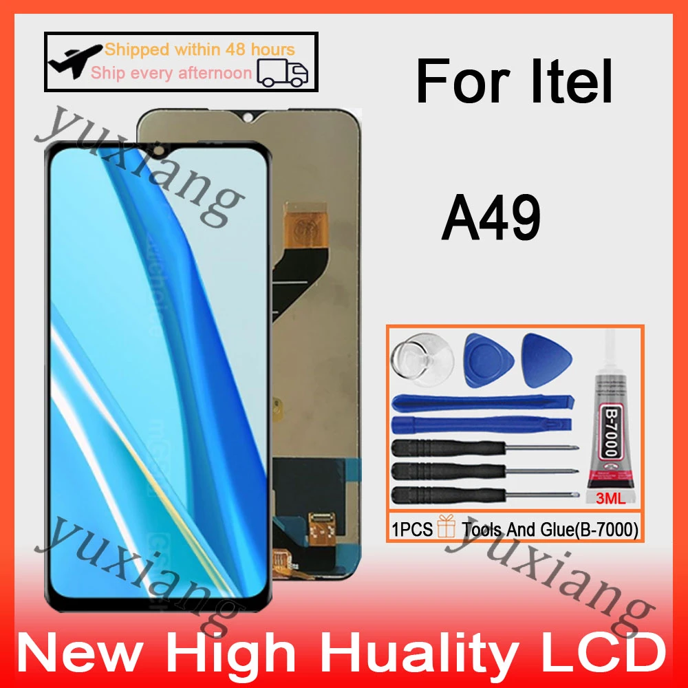 Original LCD For Itel A49 A661L LCD Display Touch Screen Digitizer ...