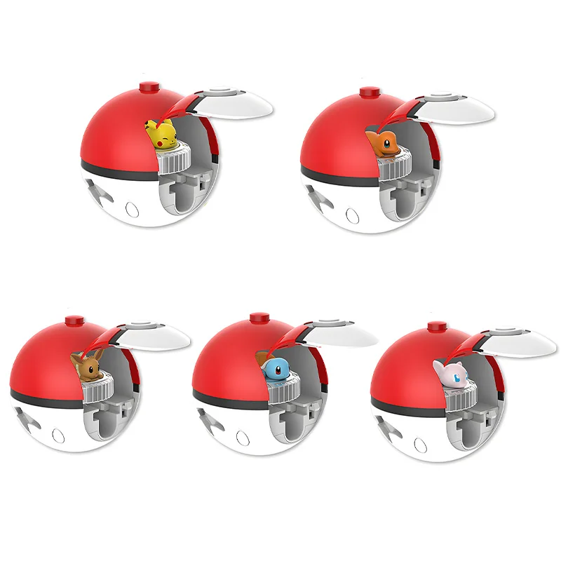 Pokemon-spinning-top-Battle-Gyro-figurine-Toy-set-launcher-Pikachu ...