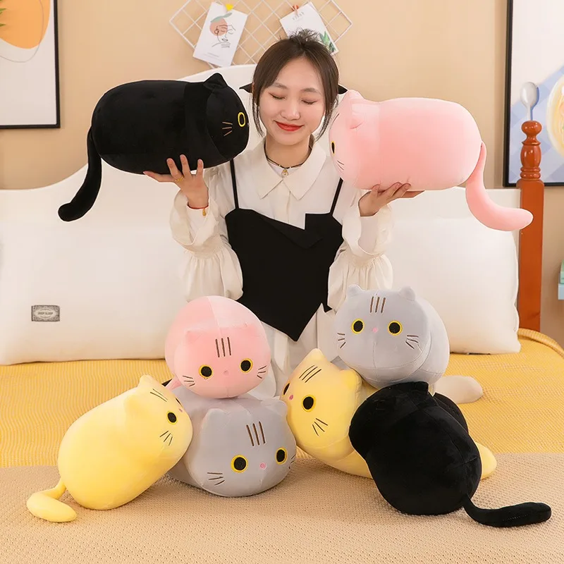 25CM-small-size-cute-soft-animal-cartoon-pillow-cute-cat-plush-toy ...