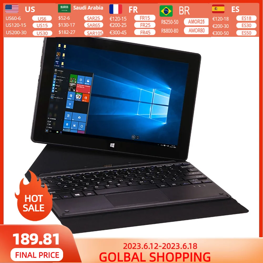 Tableta PC con Windows original 11, Notebook 2 en 1 de 2022 pulgadas ...