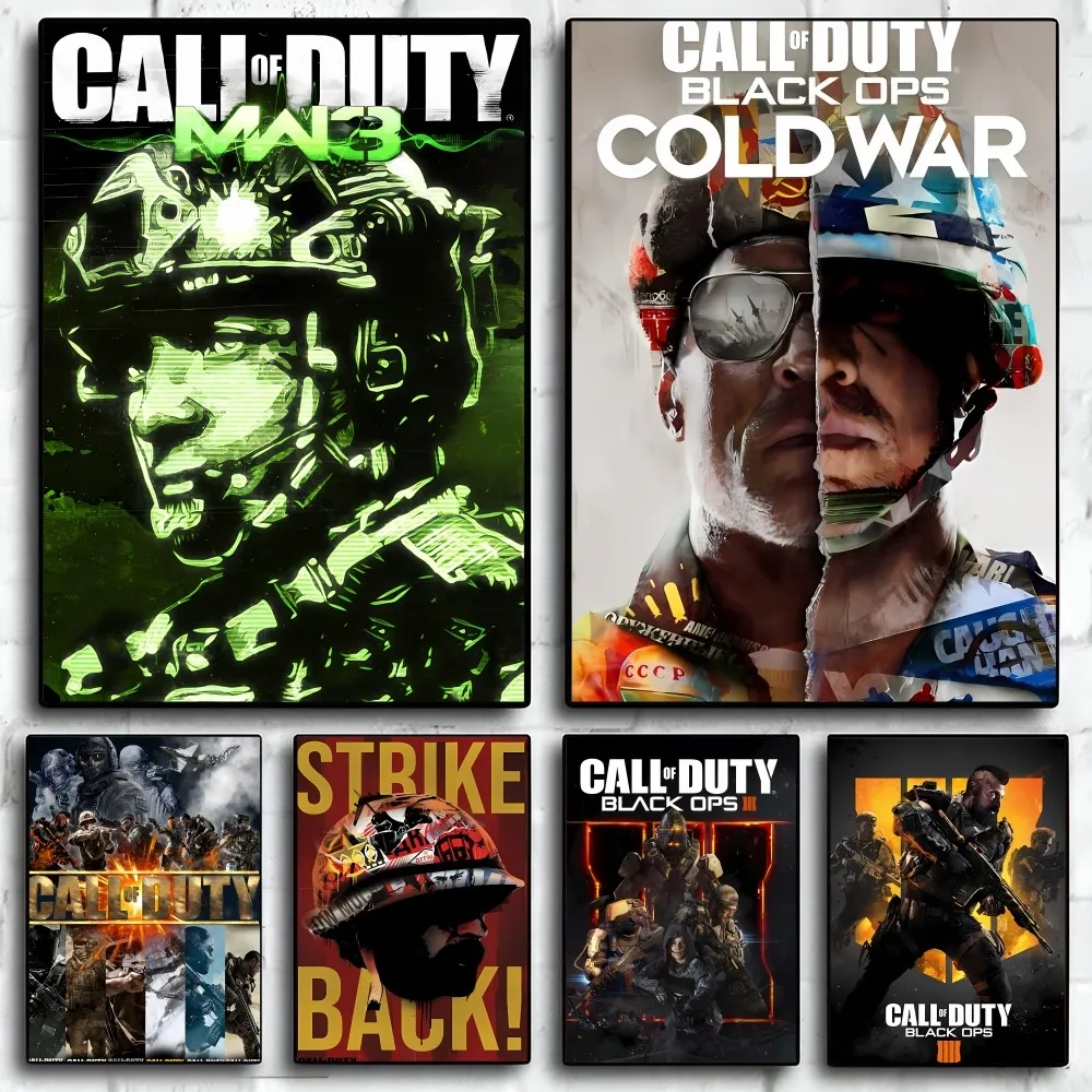 1PC-Call-Of-Duty-Black-Ops-Cold-War-Poster-Self-adhesive-Art-Waterproof ...