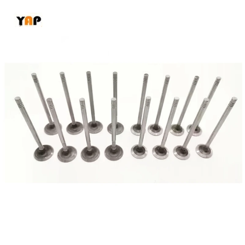 16 PCS Intake and exhaust valve Fit For NISSAN JUKE PULSAR Qashqai J11 ...