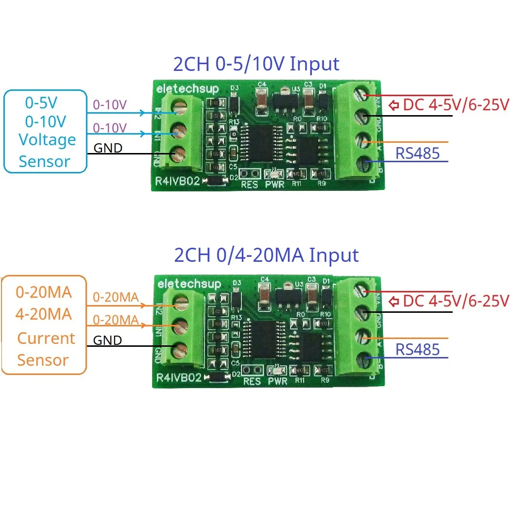 Voltage-Current-Low-Cost-2-AI-Modbus-RS485-12Bit-ADC-Collection-Module ...