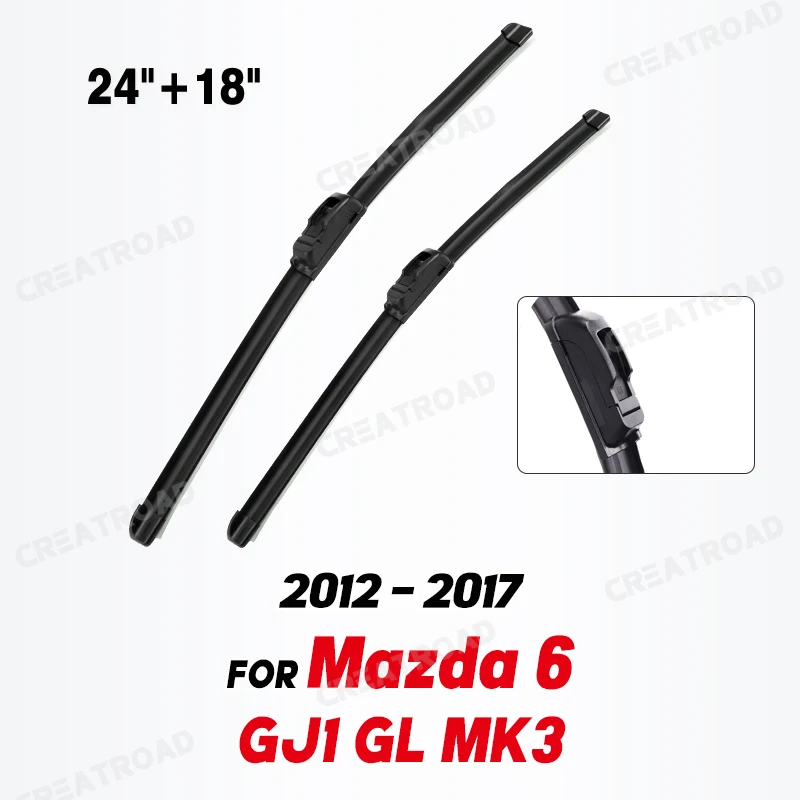 Wiper-Front-Wiper-Blades-For-Mazda-6-GJ1-GL-MK3-2012-2017-Windshield ...