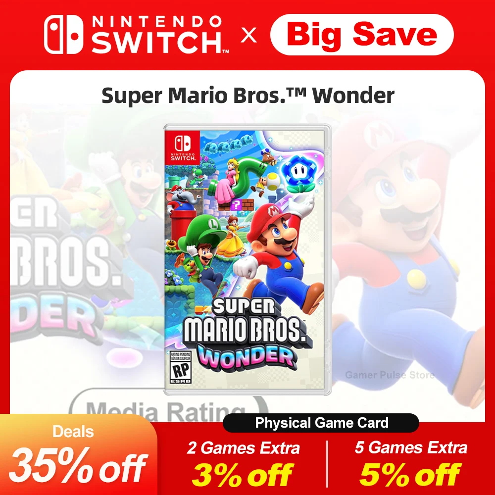 Super-Mario-Bros-Wonder-Nintendo-Switch-Game-Deals-100-Official ...