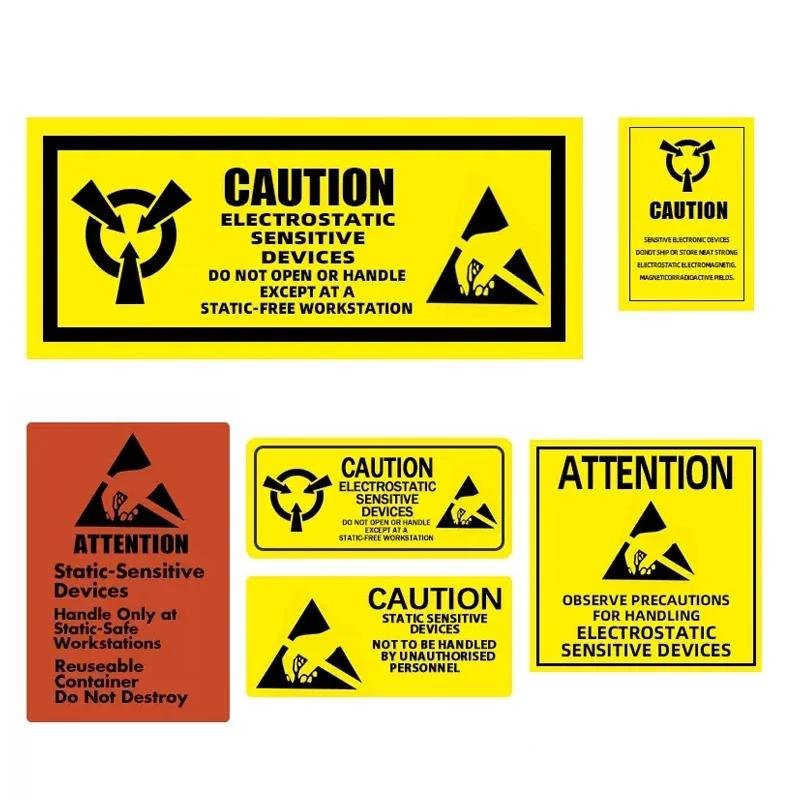 Anti-Static-Identification-Label-Self-adhesive-Sticker-Anti-Static-ESD ...