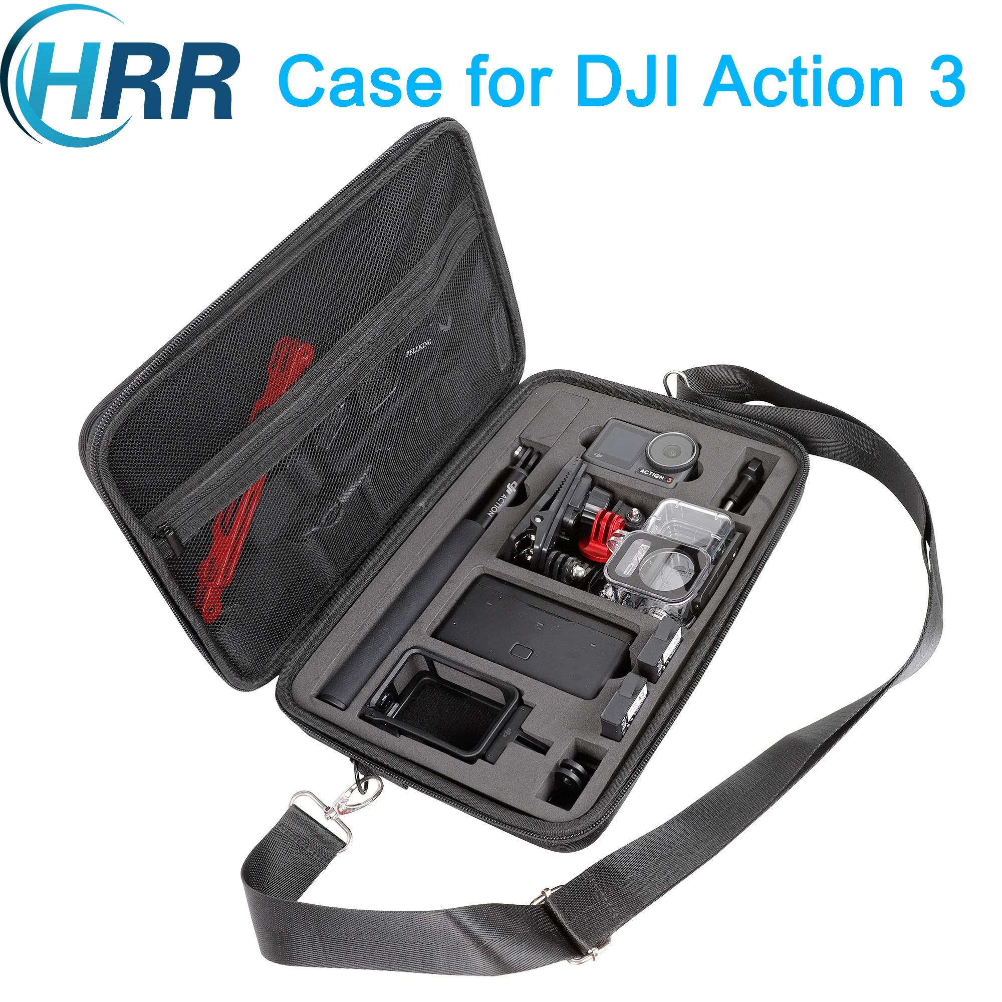 Large-Carrying-Case-for-DJI-OSMO-Action-3-Camera-Hard-Shell-with ...