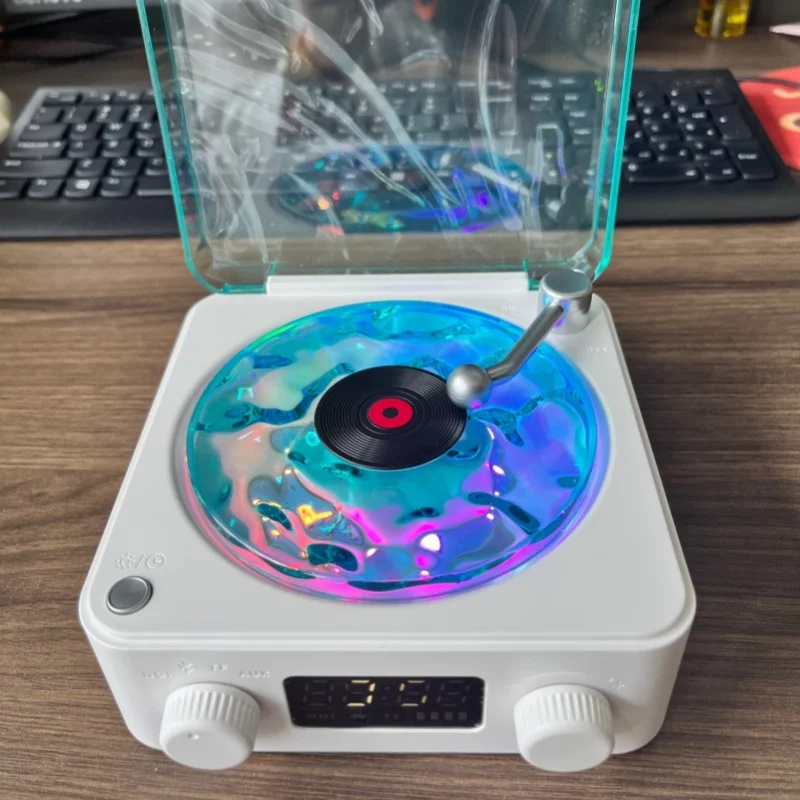 Portable-Retro-Wireless-Bluetooth-Speaker-Outdoor-Waterproof-IPX7-White ...