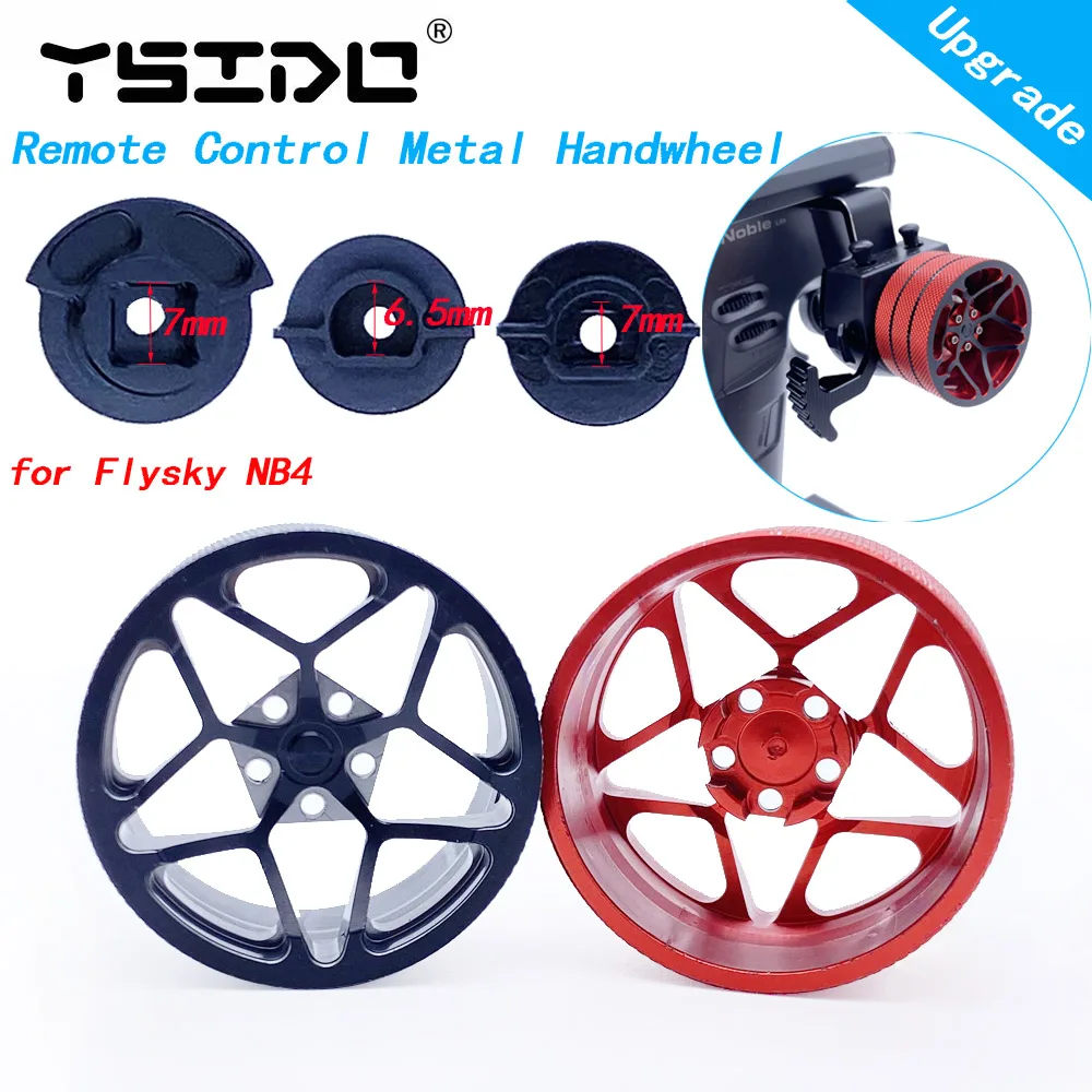 Aluminium-Remote-Control-Steering-Wheel-Handwheel-for-RC-Transmitter ...