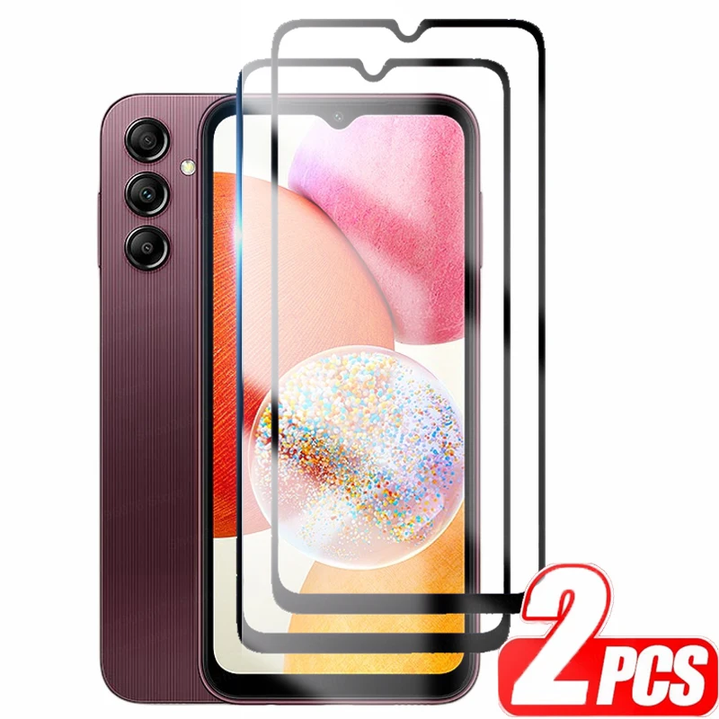 2PCS Tempered Glass For Samsung Galaxy A14 A34 A54 5G A04 A04s A04e ...