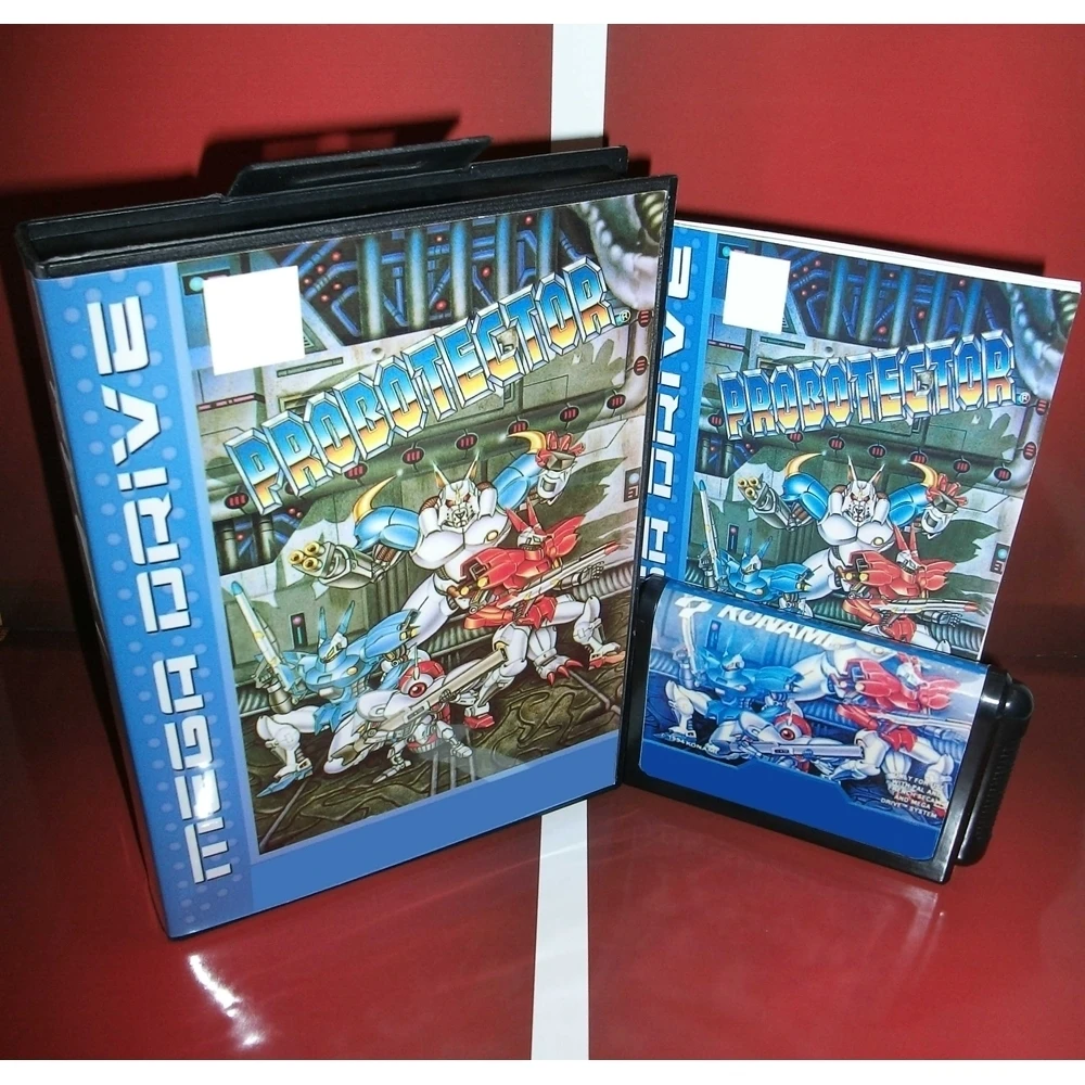 New-Arrival-Probotector-PAL-ONLY-With-EU-Box-And-Manual-Book-16Bit-MD ...