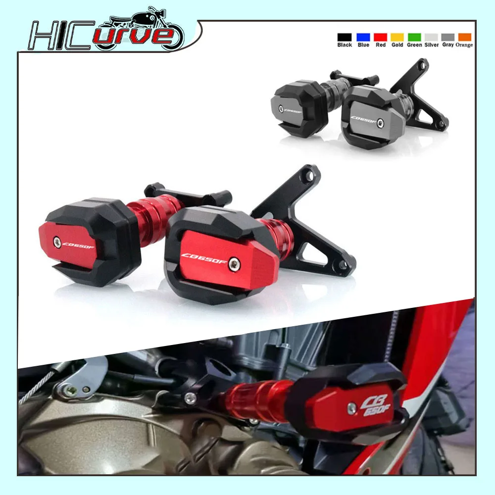 Motorcycle CNC Falling Protection Frame Slider Fairing Guard Crash Pad ...