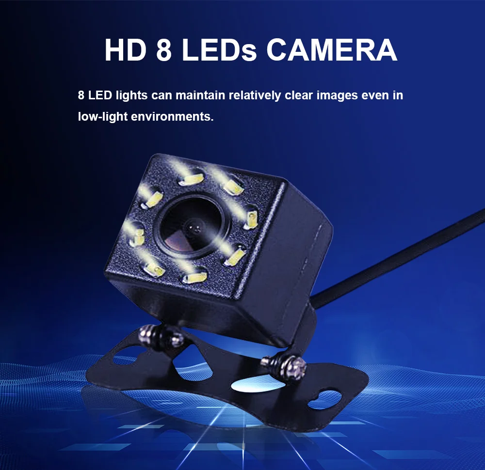Car-Universal-8LED-High-Definition-Night-Vision-Reversing-4LED-Rear ...