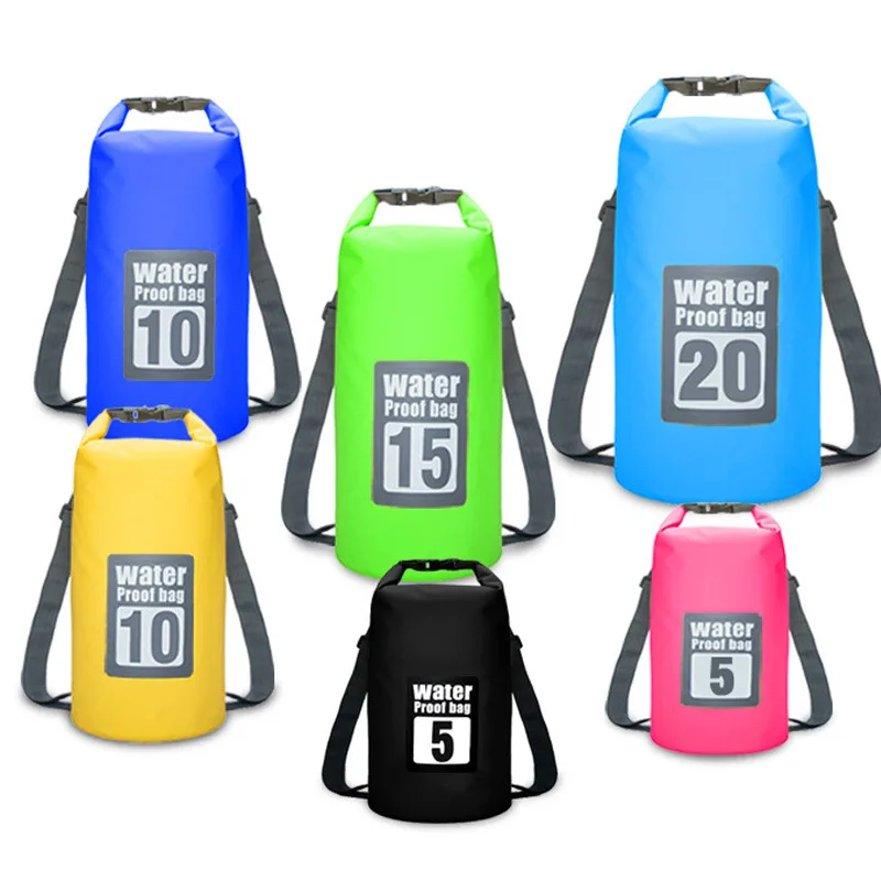 Folding-Leakproof-Water-Bag-Bag-Pvc-Thickened-Shoulders-Swimming ...