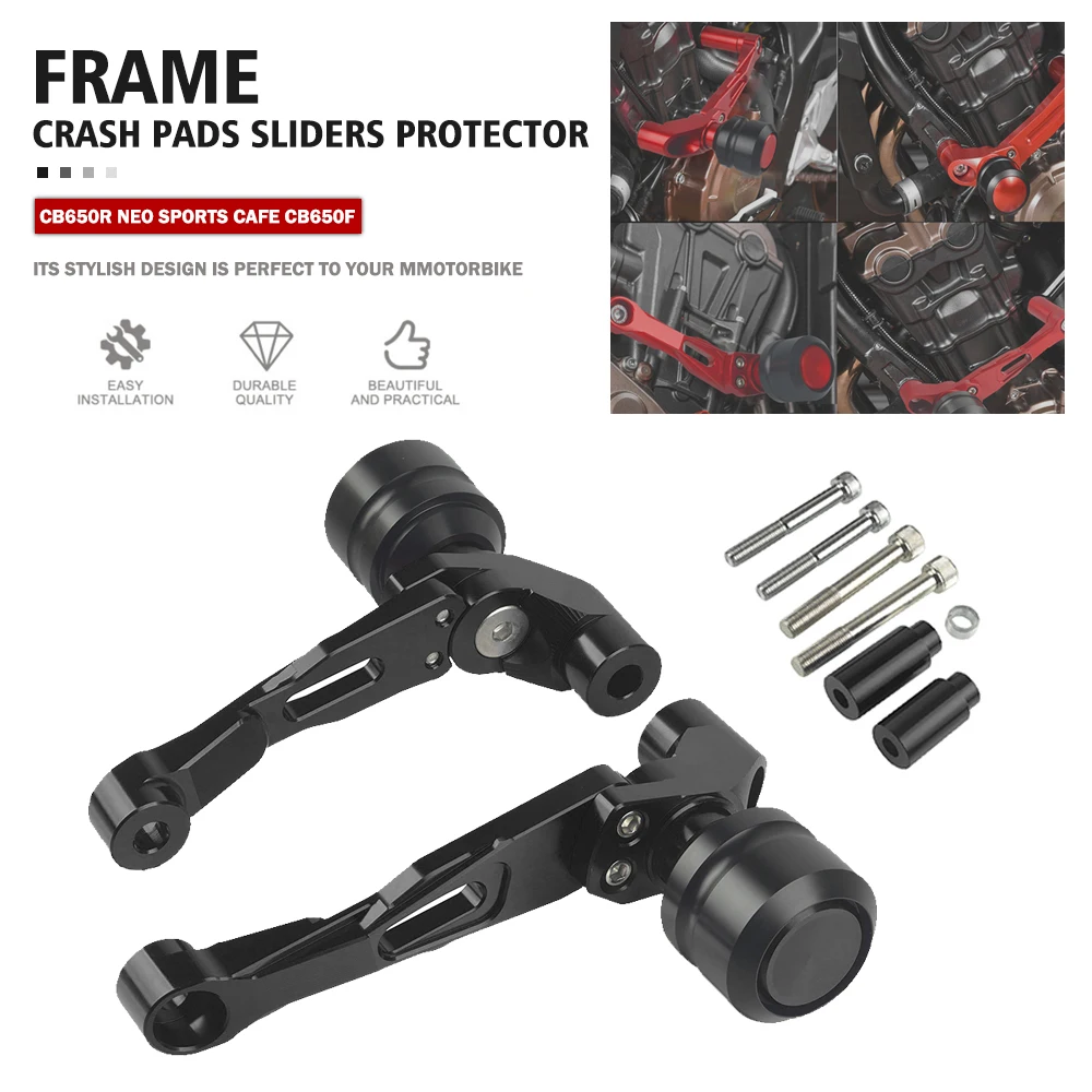 Frame-Slider-Crash-Protector-For-Honda-CB650R-CB-650-R-CB650F-CB650-F ...