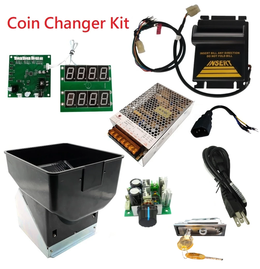 Kit-de-cambiador-de-monedas-tablero-de-Control-de-billetes-a-monedas ...