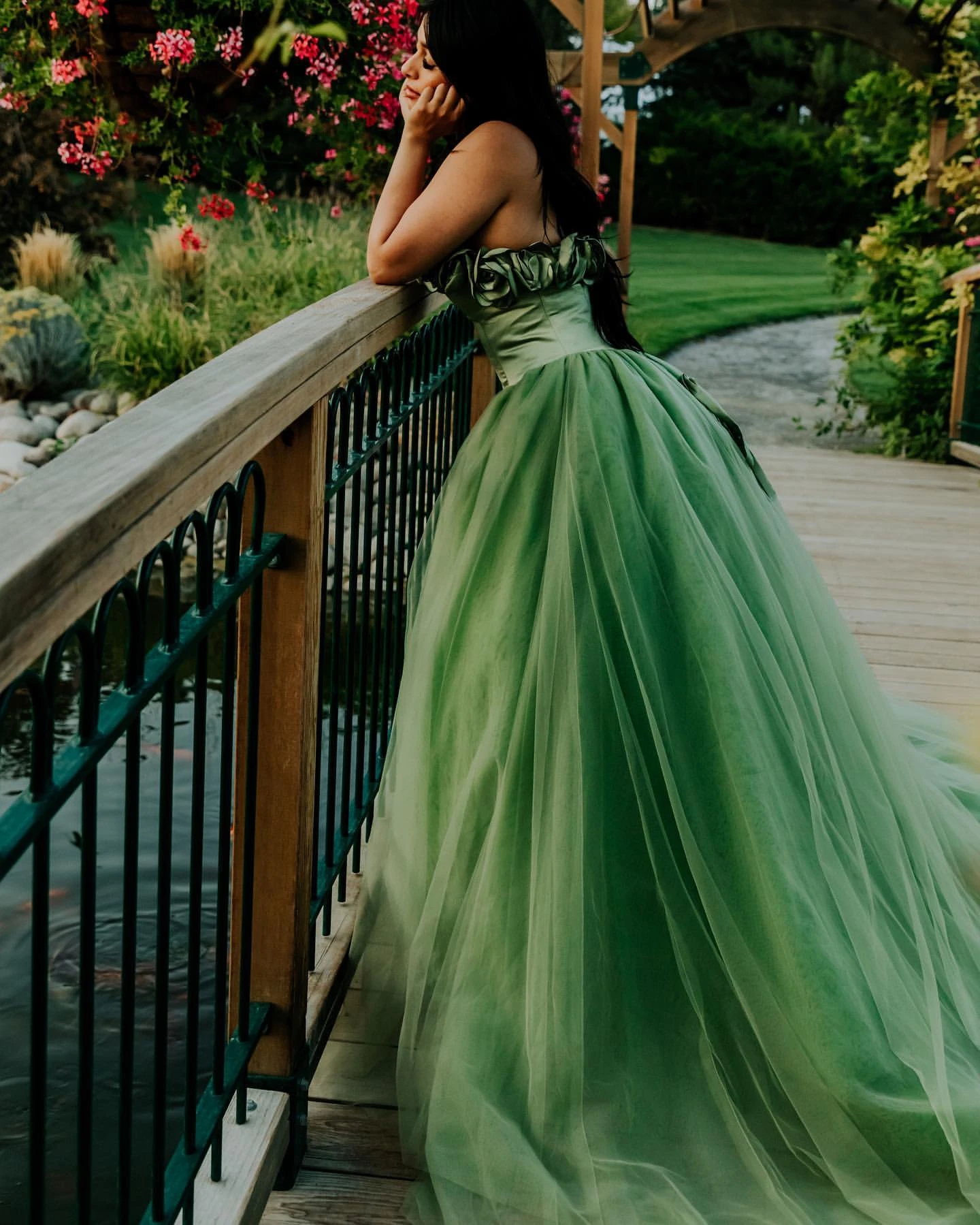 Garden Green Gowns