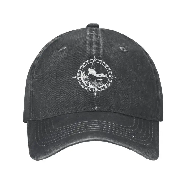 Custom-Cotton-Diver-Scuba-Diving-Compass-Dive-Baseball-Cap-Women-Men ...