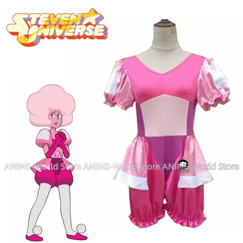 Steven-Universe-traje-de-Cosplay-de-Halloween-traje-de-diamante-rosa-la ...