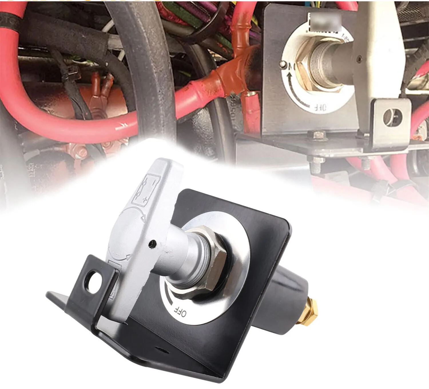 12V-Heavy-Duty-Battery-Kill-Switch-With-Bracket-It-Clean-Muscle-Car ...