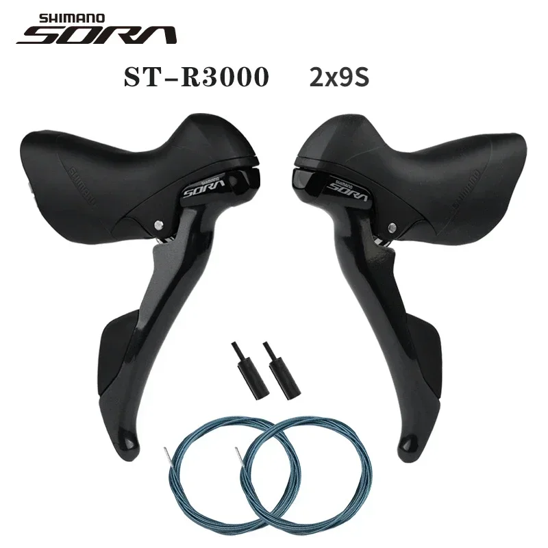 SHIMANO SORA ST R3000 Dual Control Lever 2x9 3x9 Speed ST R3000 ...