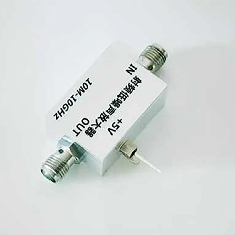 10M-10GHz 20dB Low Noise Amplifier High Flatness Power Drive Signal ...