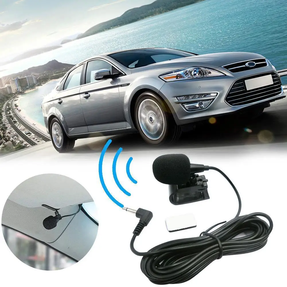 Mini-Mic-Stereo-para-PC-Audio-Car-DVD-Player-Handsfree-Mic-Microfone ...