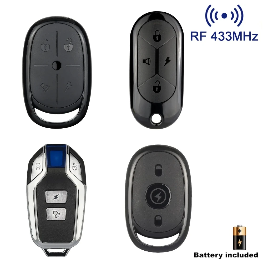 433MHz-Door-Remote-Control-Universal-4-Keys-Copy-Garage-Remote-Control ...