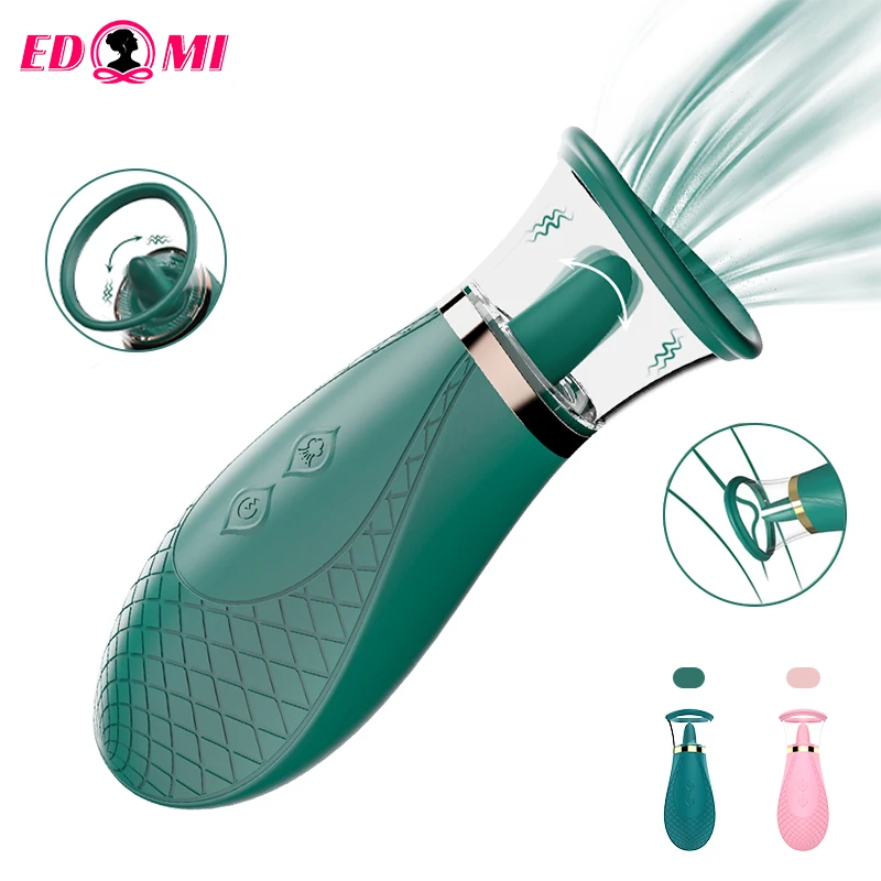 Clitoris Likken Tong Vibrator Tepels Stimulator Orgasme Oplaadbare Vagina Orale Krachtige Sex ...