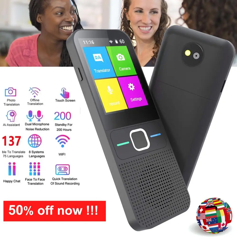 T10-Offline-Voice-Translator-Smart-Portable-137-Language-Real-time-Translator-Without-Internet ...