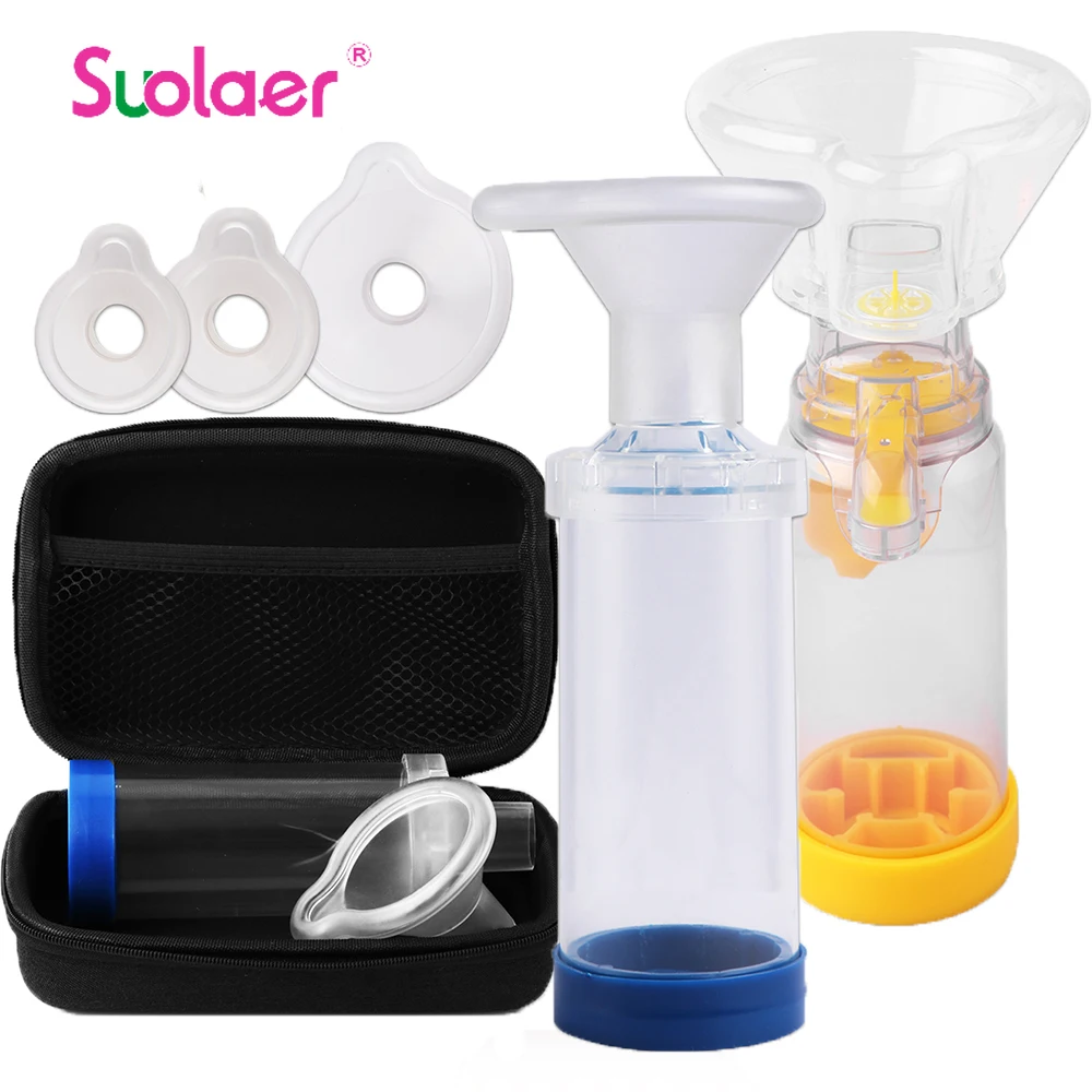 Adult-Child-Aerosol-Chamber-Medical-Asthma-Inhaler-Spacer-Devices ...