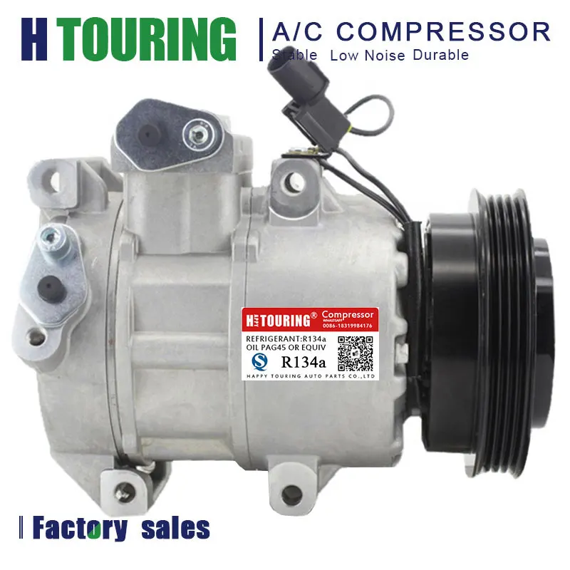 Auto Car Air Conditioner AC Compressor For Kia Rio 1.4 1.6 For Pride ...