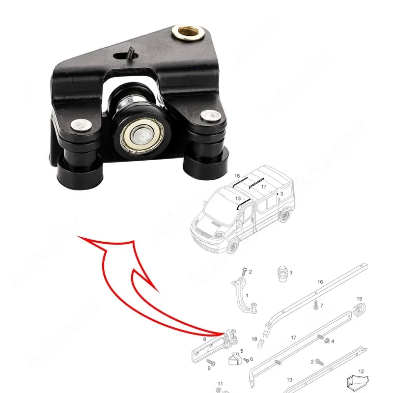 FOR-Renault-Trafic-Opel-Vivaro-Nissan-Primastar-MIDDLE-RIGHT-SIDE ...