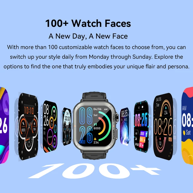 Blackview W30 Waterproof Smart Watch New Version Men Women Health and ...