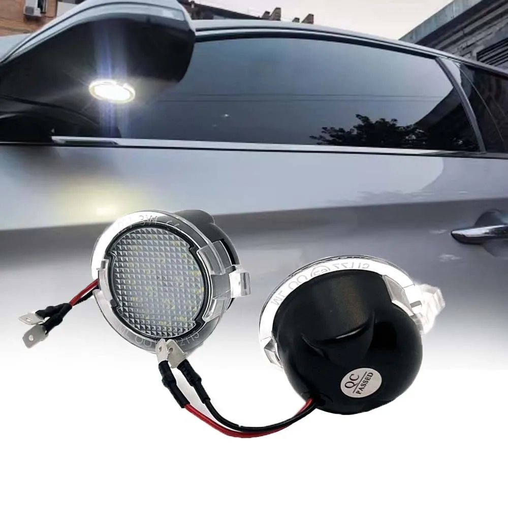 2x-LED-Side-Under-Mirror-Puddle-Light-For-Ford-Focus-C-Max-Kuga-Mondeo ...