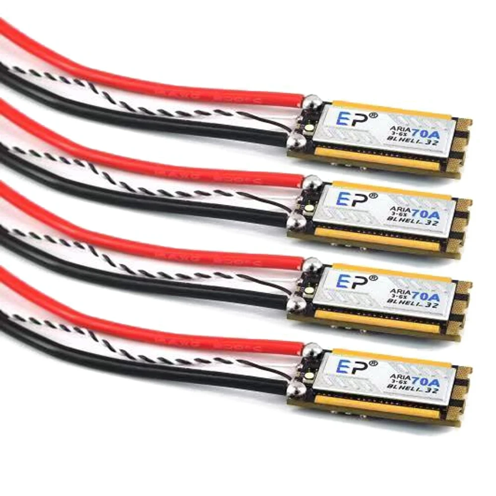 Aria 70A BLHeli_32 32Bit Single Brushless ESC 3-6S Current Meter Sensor ...