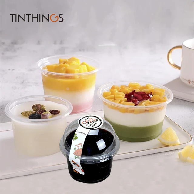 Plastic Pudding Cup