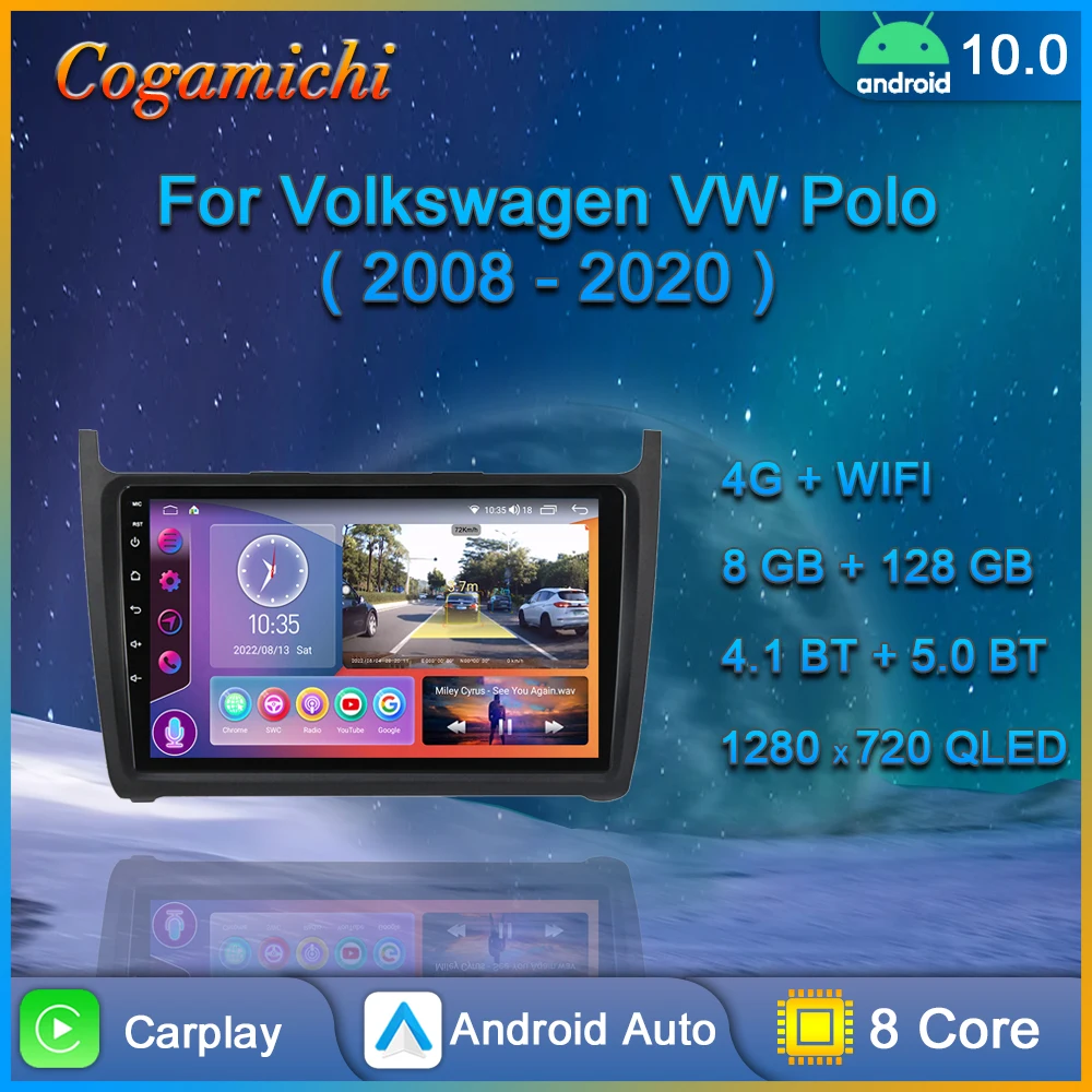 For-Volkswagen-VW-Polo-2008-2020-Android-Car-Radio-Multimedia-Video ...