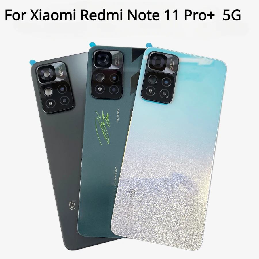 Back-Glass-Cover-For-Xiaomi-Redmi-Note-11-Pro-5G-Plus-Battery-Door ...