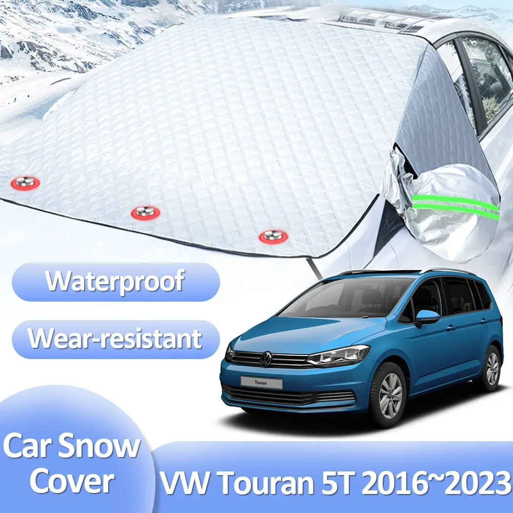 For-Volkswagen-VW-Touran-5T-L-MK2-2016-2023-Car-Snow-Cover-Winter ...