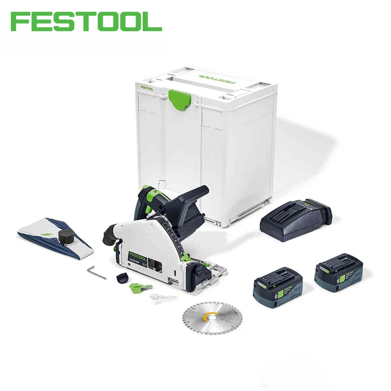 Festool Tsc 55 Keb Cordless Track Saw Rechargeable Electric Circular ...