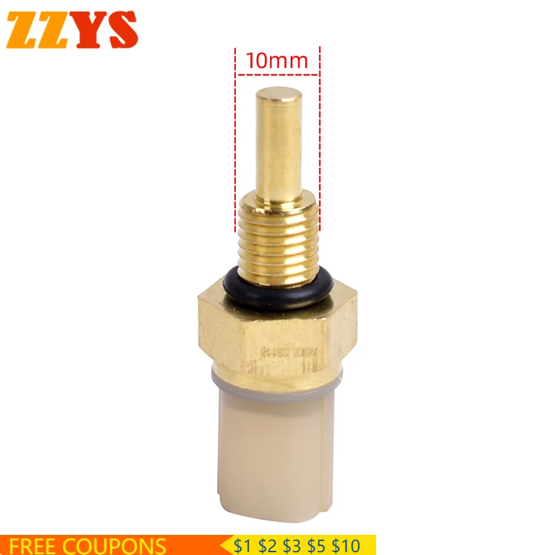 M10 10mm Motorcycle Single Water Tank Temperature Sensor Temperature ...