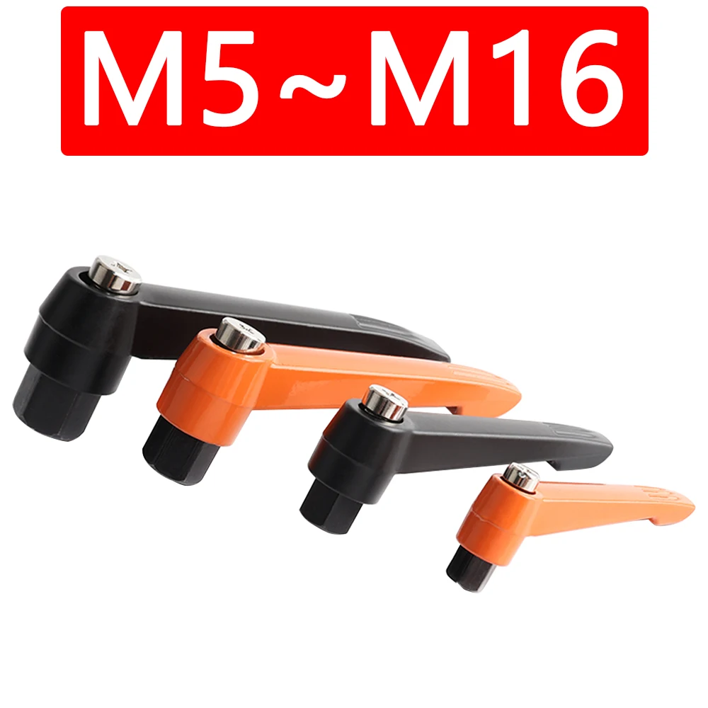 YK929-M5-M16-Zinc-Alloy-Hexagonal-Adjustable-Tight-Handle-Rotating ...