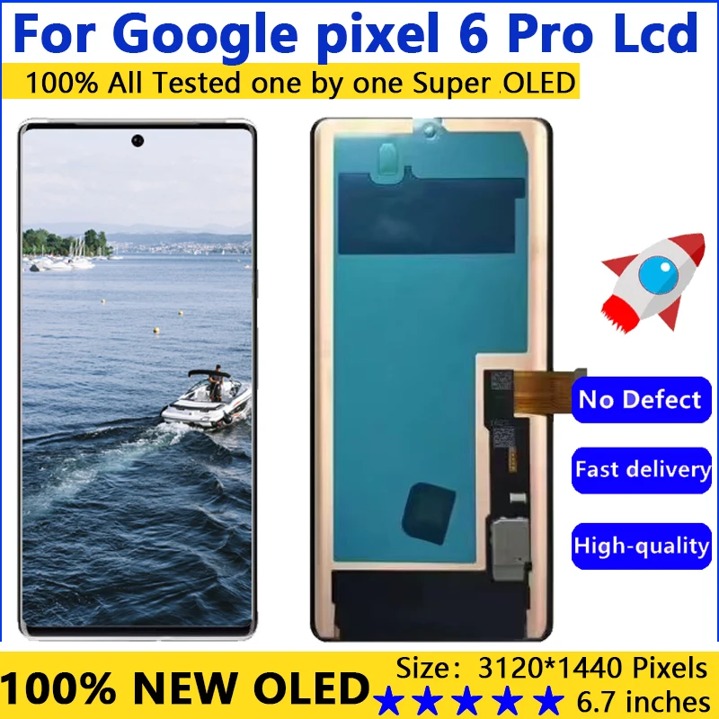 100-New-OLED-For-Google-Pixel-6-Pro-LCD-Display-6-71-Touch-Screen ...