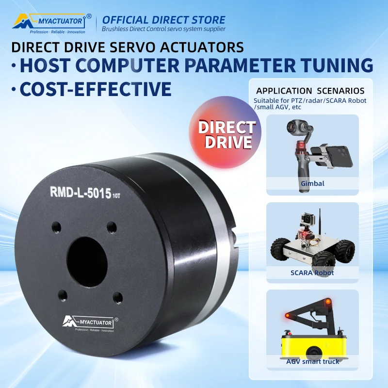 MyActuator-RMD-L-5015-10T-Micro-DC-brushless-motor-Steering-gear-head ...